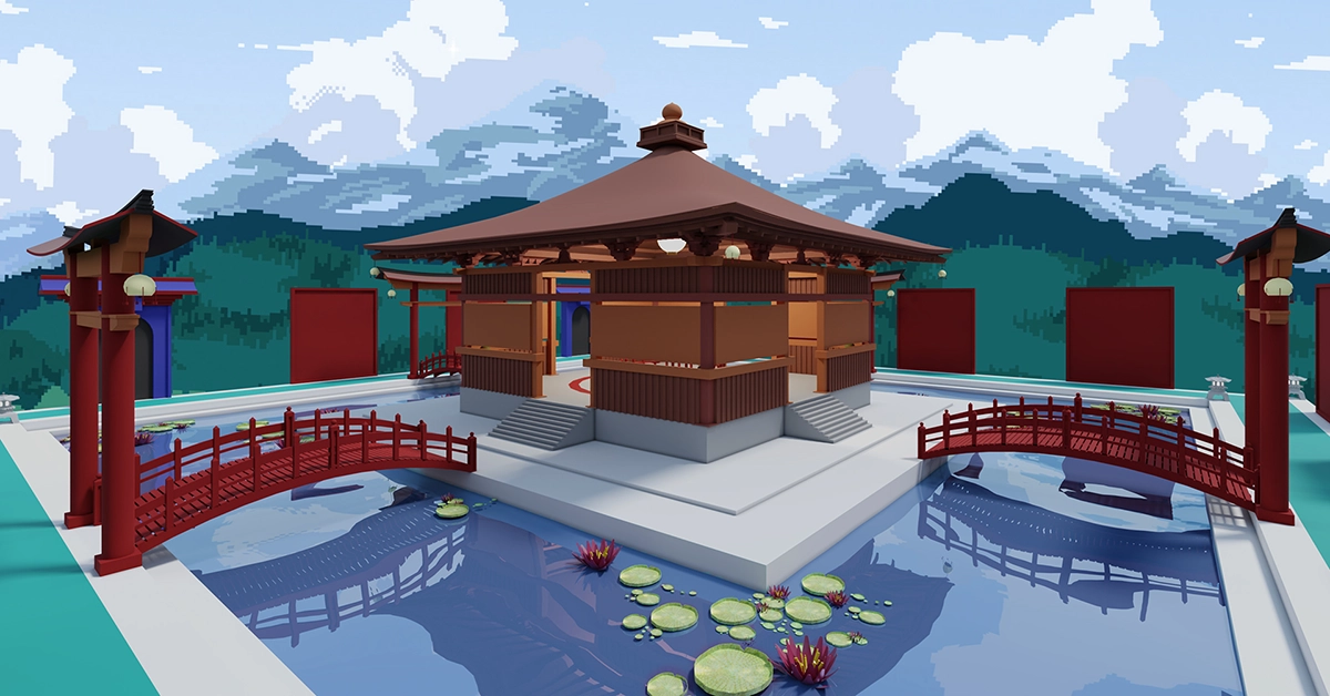 Exclusive 3D Home Dojo: Virtual NFT Gallery for Chimpers
